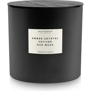 ENVIRONMENT Inspired By Designer Perfume Candle Amber Crystal|vetiver|oud Musk